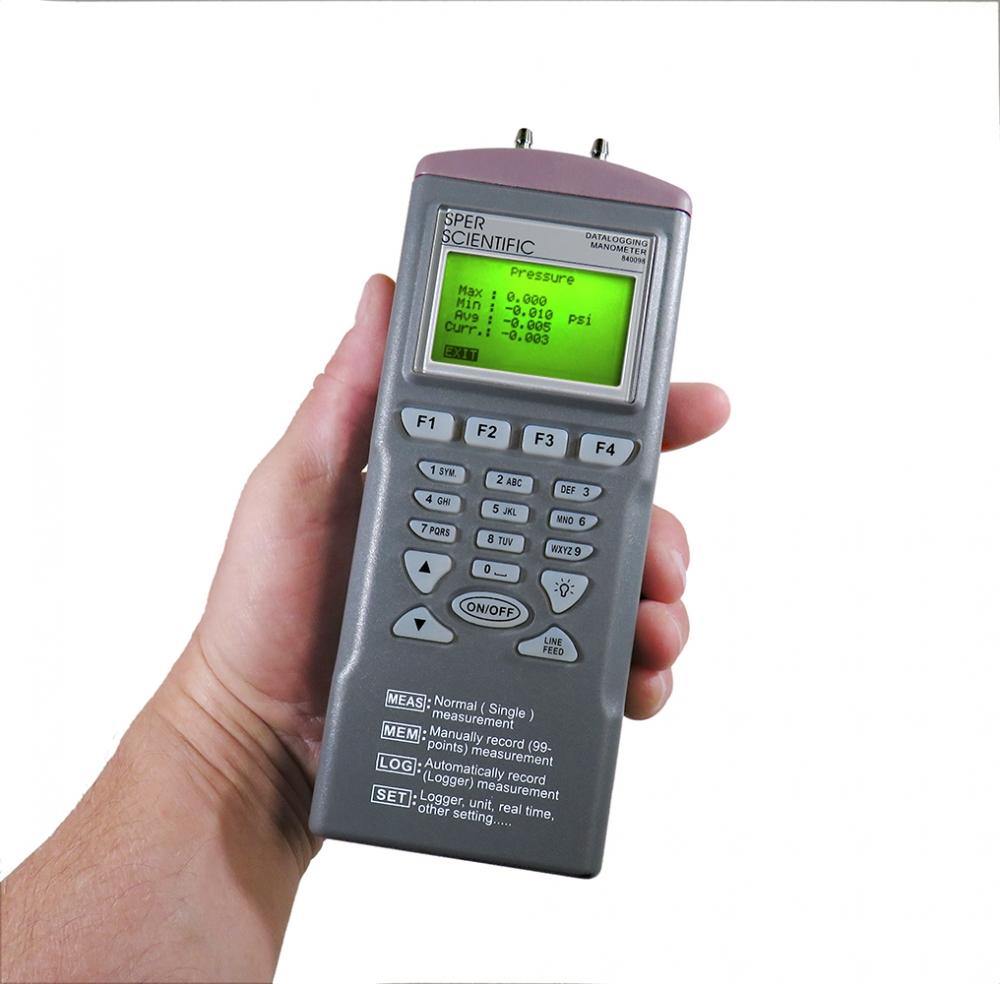 Datalogging Pressure Meters - Accurate Measurement Tools – Sper ...