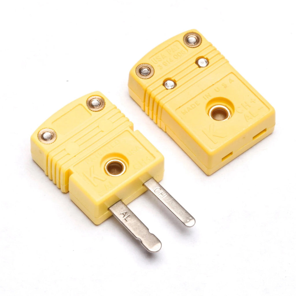 Mini Plug Thermocouple Connectors Types J K T RTD - 10 Pack – Sper ...
