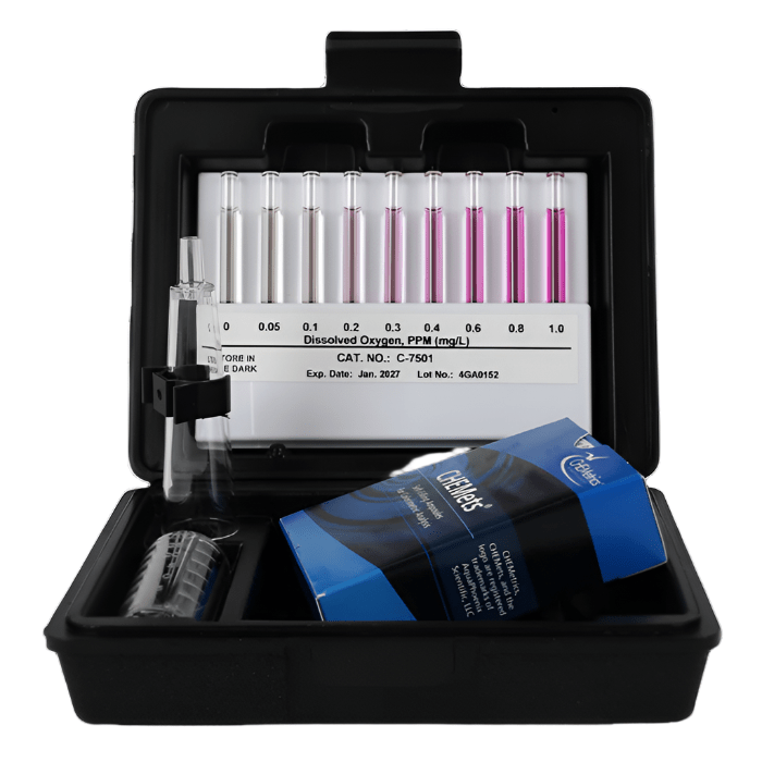 Dissolved Oxygen Test Kit (0-1ppm) – Sper Scientific Direct