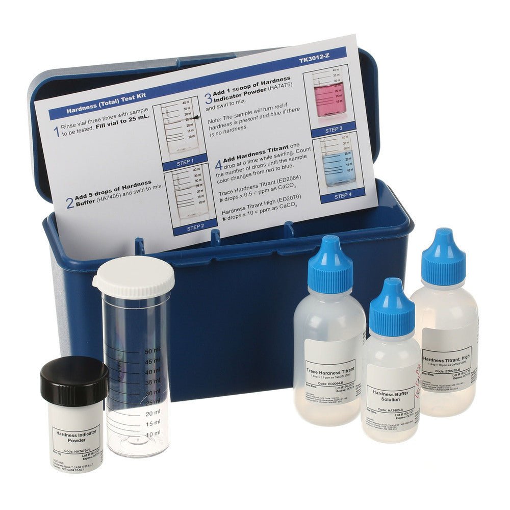 Hardness (Total & Calcium) Test Kit 2 or 10ppm/25 mL – Sper Scientific ...