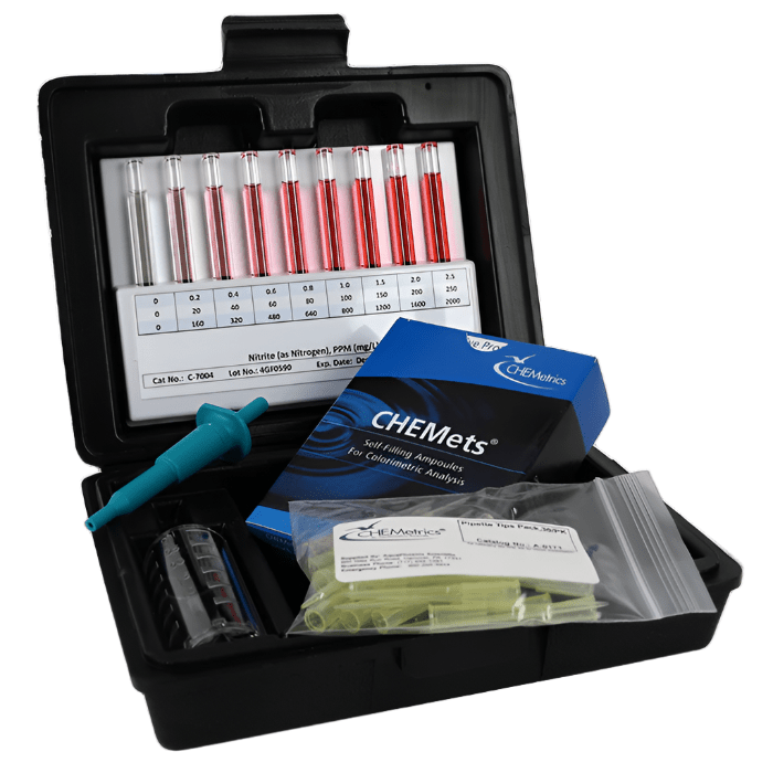 Nitrite High Range Test Kit (0-250 ppm) – Sper Scientific Direct