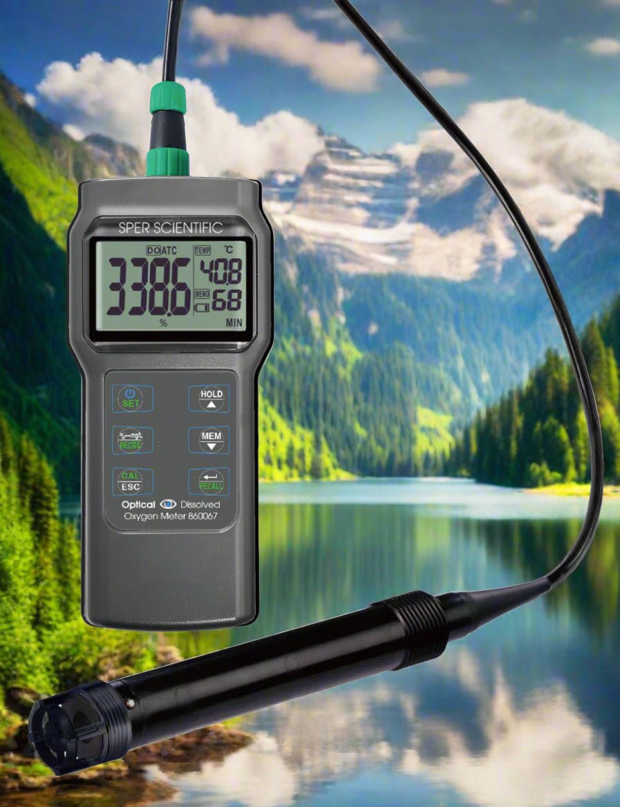 Optical Dissolved Oxygen Meter – Sper Scientific Direct