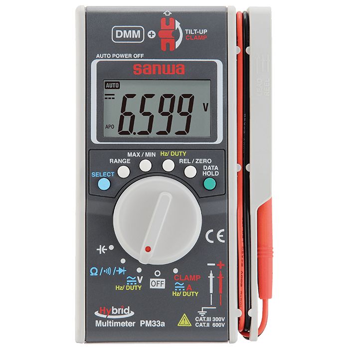 Sanwa PM33a | Pocket Size Hybrid Digital Multimeter + Clamp Meter | Sanwa-America.com – Sper ...
