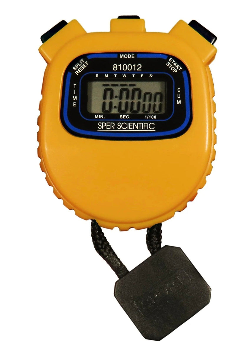 Water Resistant Stopwatch – Sper Scientific Direct