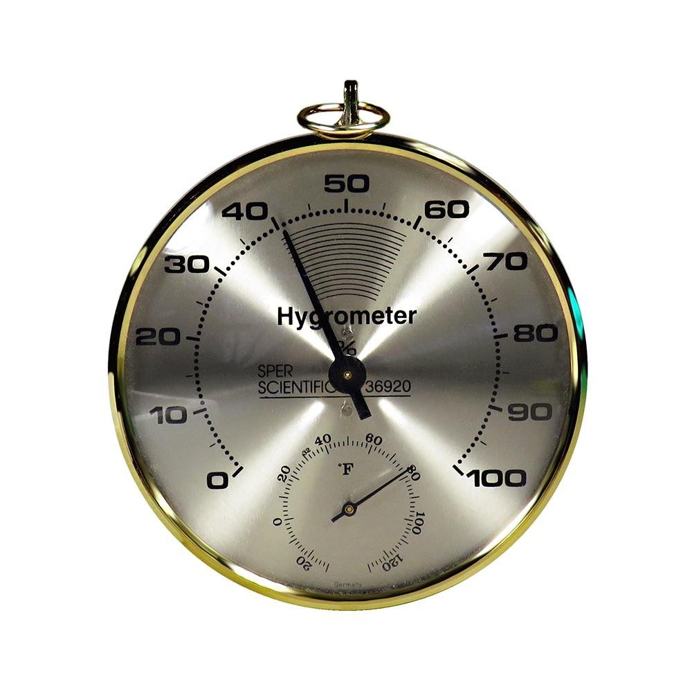 Dial Hygrometer Thermometer - Accurate Humidity Measurement – Sper ...