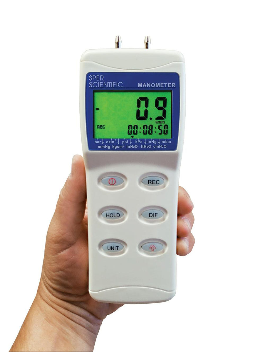 Manometers: 2-100 PSI – Sper Scientific Direct