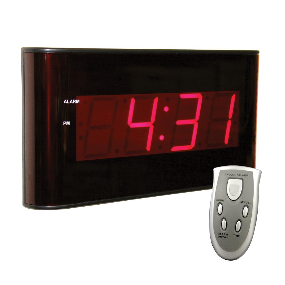 Digital Wall Clock with Large LED Display – Sper Scientific Direct