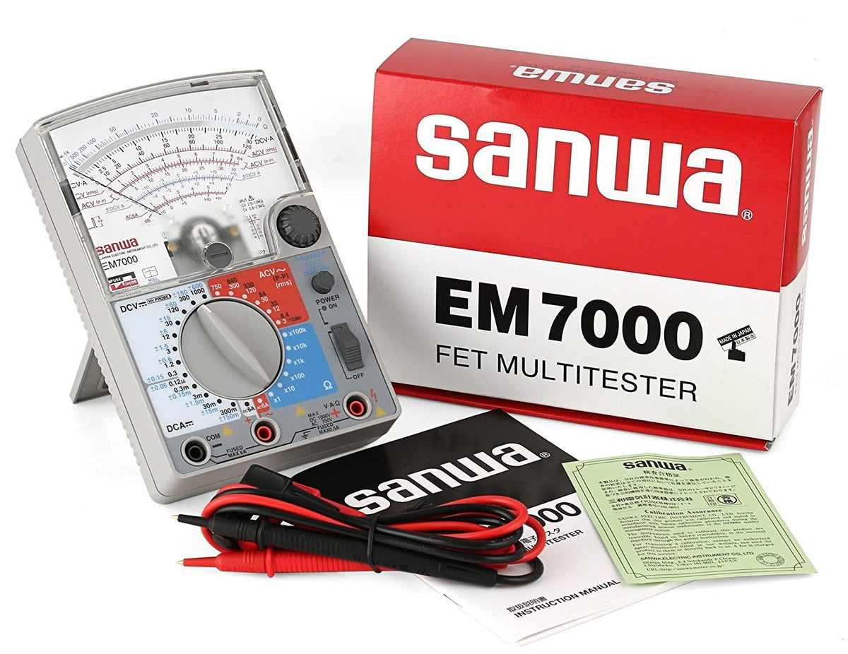 Sanwa EM7000 | Analog Multimeter - High Sensitivity FET for Measurement ...